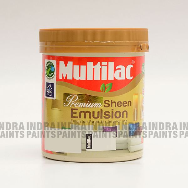 Multilac Premium Sheen Emulsion Brillant White 20L - Indra Paints